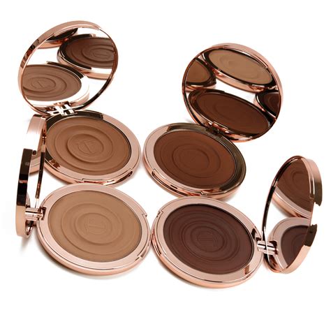 Charlotte Tilbury Beautiful Skin Glow Cream Bronzer Swatches Fre Mantle Beautican Your Beauty