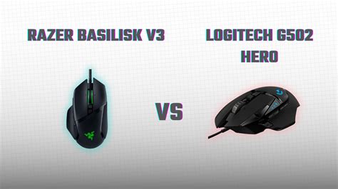 Razer Basilisk V Vs Logitech G Hero Setup Gg