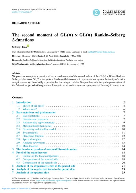 Pdf The Second Moment Of Rankin Selberg L Functions