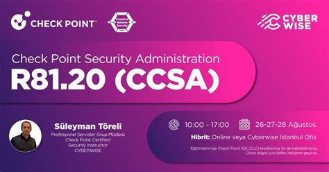 Profesyonel Servisler Grup Müdürümüz Suleyman B Cyberwise