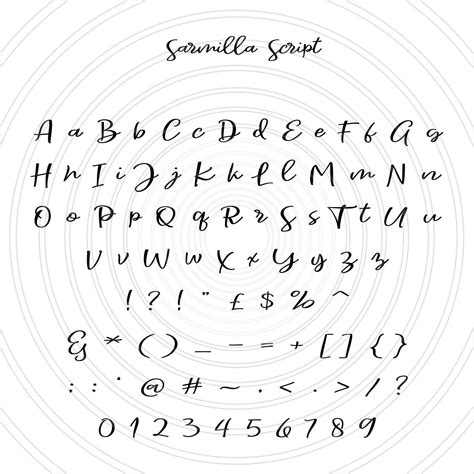 Hand Script Font Handwriting Script Fonts Calligraphy Fonts Alphabet