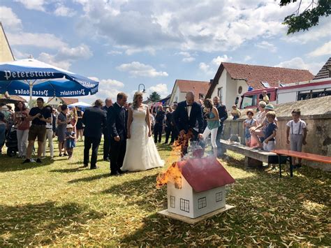 Feuerwehr Weiterdingen 2018 Hochzeit Nadine Und David Riedinger