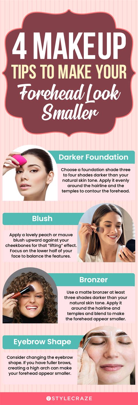 8 Useful Makeup Tips To Make Your Forehead Appear Smaller