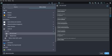 Github Ulisesfreitaslistscroll Gdevelop Simple Extension To Create A Scrollable List Of Items