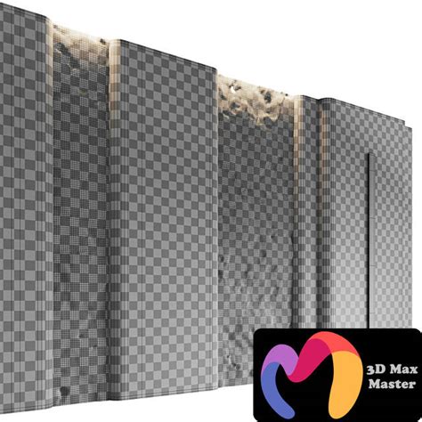 Monolithic Wall Panel 3d Max 3dmaxter