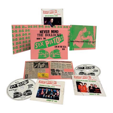 The Sex Pistols The Sex Pistols Live In The Usa 1978 3cd