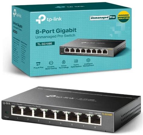8 Ports Tp Link 8 Port Gigabit Switch 10 100 1000 Mbps At ₹ 1550 Piece In Navi Mumbai
