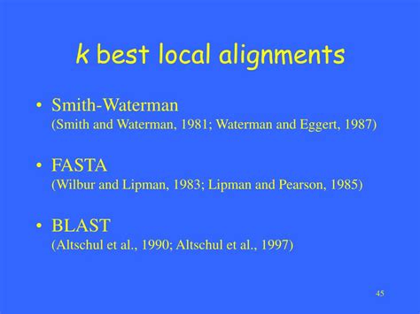 Ppt Sequence Alignment Powerpoint Presentation Free Download Id1380643