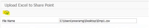 Uploading The Excel Files To Onedrive Share Folde Sap Community