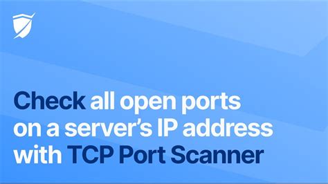 TCP Port Scanner Finds All The Open Ports You Can Probe YouTube