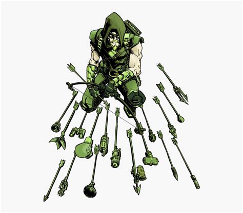 Dc Green Arrow Arrows Png Download All Of Green Arrow Trick Arrows