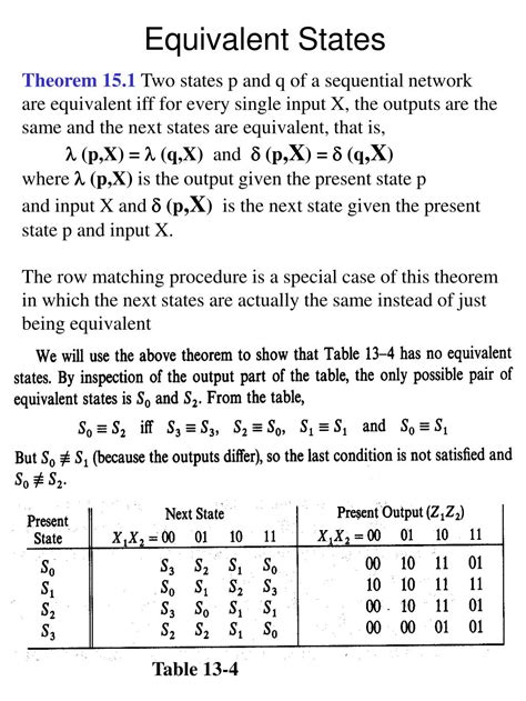 Ppt State Reduction Row Matching Powerpoint Presentation Free