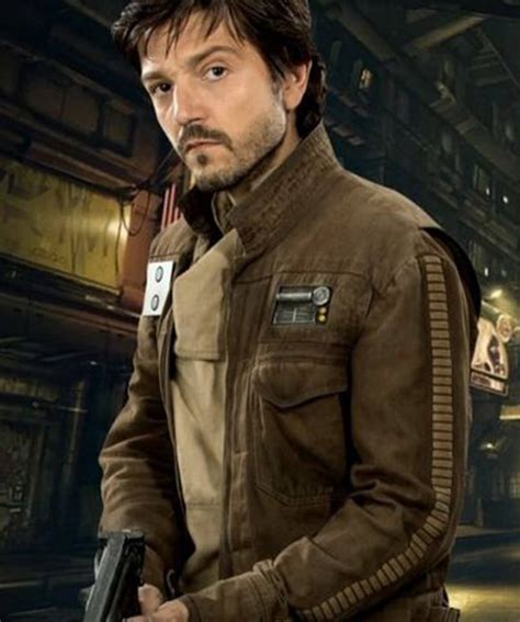 Cassian Andor Rogue One A Star Wars Story Brown Jacket