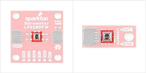 Sparkfun Absolute Digital Barometer Lps28dfw Qwiic Hookup Guide