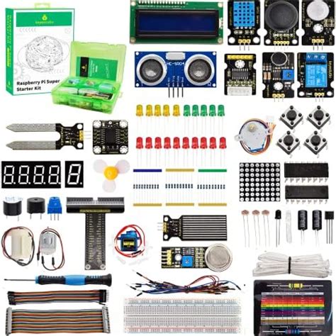 Geeekpi Raspberry Pi Pico Micropython Programing Sensor Kit With