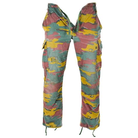 Pantalon Belge M90 Original Pantalon De Combat Militaire De Larmée