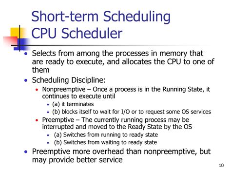 Ppt Uniprocessor Scheduling In Advanced Operating Systems Powerpoint