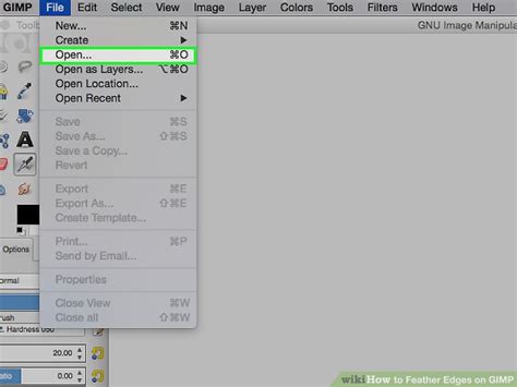 How To Feather Edges On Gimp 13 Steps With Pictures Wikihow