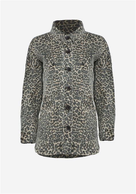 Leopard Print Stretch Shacket The Latest Scoop