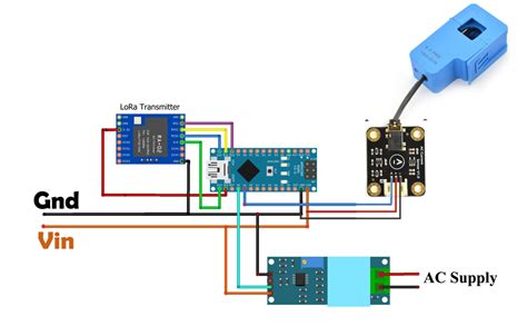 Lora Energy Meter Using Arduino Lora Power Meter Electricity Meter