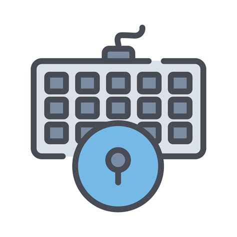 keyboard security cyber security concept personal data protection 30745853 vector art at vecteezy