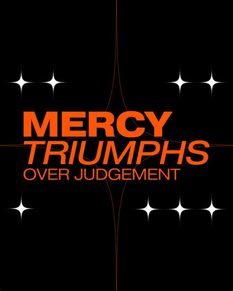Mercy Triumphs Over Judgment Sunday Social