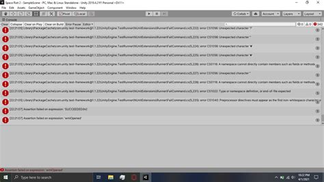 Bug When Creating A New Project Unity Engine Unity Discussions