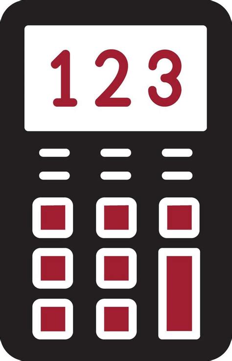 Calculation Vector Icon Vector Art At Vecteezy