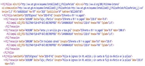 Generación De Xml De La Contabilidad Electrónica