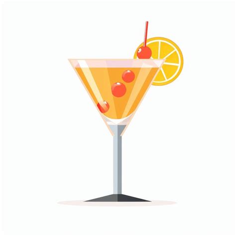 Premium Photo Glass Of Orange Juice With Garnish