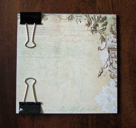 The BoBunny Blog Book Binding Tutorial