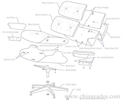 Eames Chairs Eames Lounge Chair Chair And Ottoman Charles And Ray