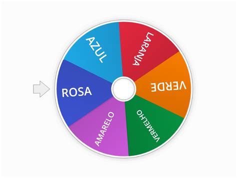 Roleta De Cores Random Wheel