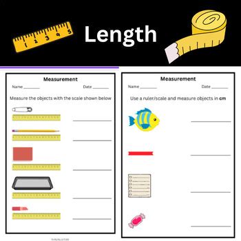 Length Worksheet By The Wizz Bizz TPT