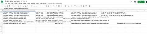 Javascript App Script In Sheets Splitting Cells To New Sheet And