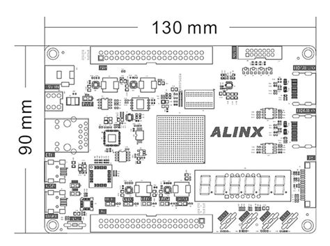 Alinx Ax7035 Xilinx Artix 7 Xc7a35t Fpga Development Board Coderobin Fpga