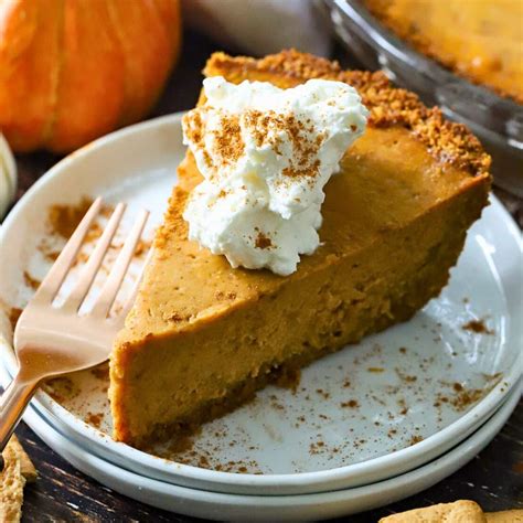 Pumpkin Pie With Graham Cracker Crust Recipe Suburban Simplicity