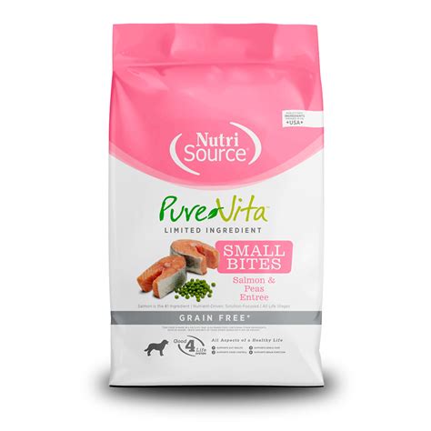 Nutrisource Pure Vita Salmon Y Lentejas Grain Free Premium Pet