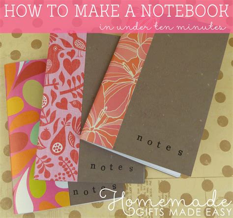 How To Make A Notebook