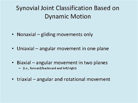Gliding Synovial Joint Movement At Jamie Crews Blog