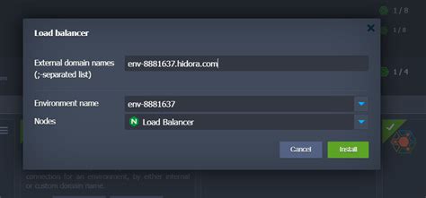 why can t i pass any url from my jelastic manifest settings to the lets