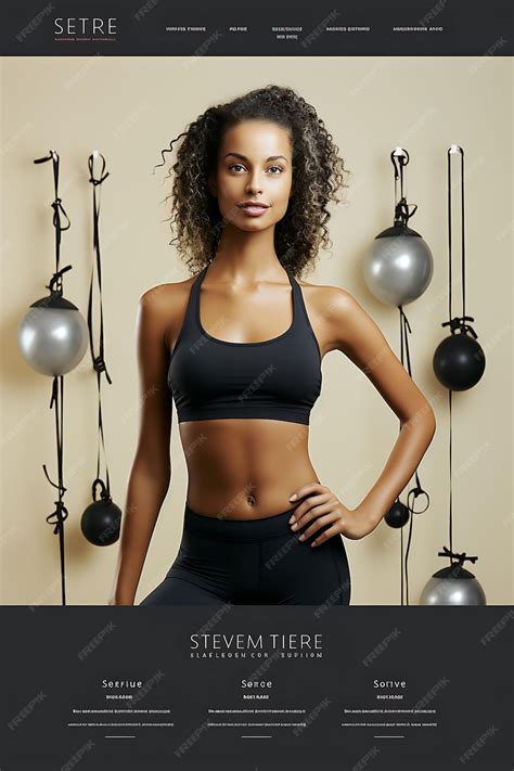 Premium Ai Image Web Layout Of Pilates Equipment Pilates Mats Pilates
