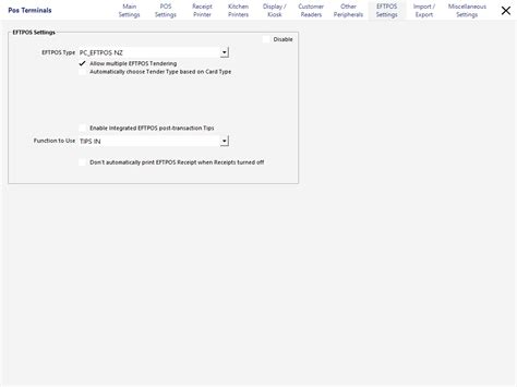 Configure Idealpos For Pc Eftpos Nz