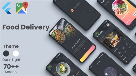 flutter food delivery apps 5 templates in 1 app flutter youtube
