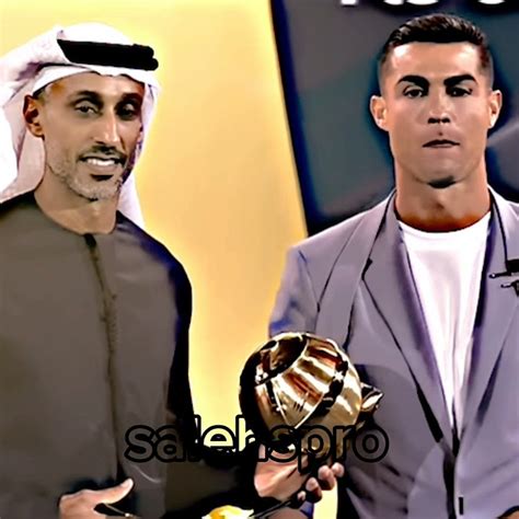 لحضة تتويج الاسطوره كريستانو رونالدر بجائزة جلوب سوكر😰🔥football