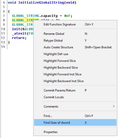 Possibly Misleading Menu Options For Struct Members Of Global Symbols In Decompiler · Issue 509