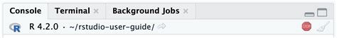R Console RStudio User Guide