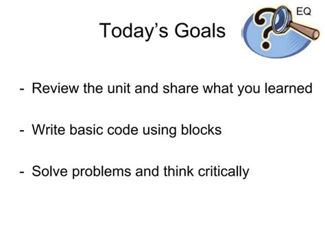 coding introductory lesson lower elementary ppt