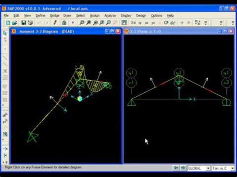 SAP Frame Local Axis Lesson YouTube