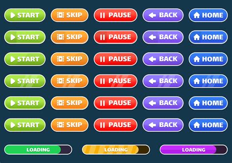 Hyper Casual Game Ui Pack On Behance Hyper Casual Game Ui Pack On Behance